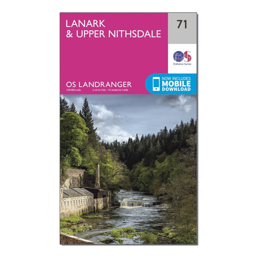 Ordnance Survey Landranger 71 Lanark & Upper Nithsdale Map With Digital ...