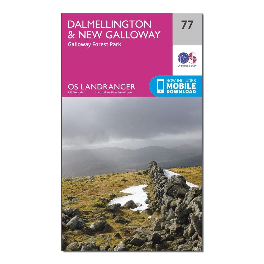 Ordnance Survey Landranger 77 Dalmellington & New Galloway, Galloway ...