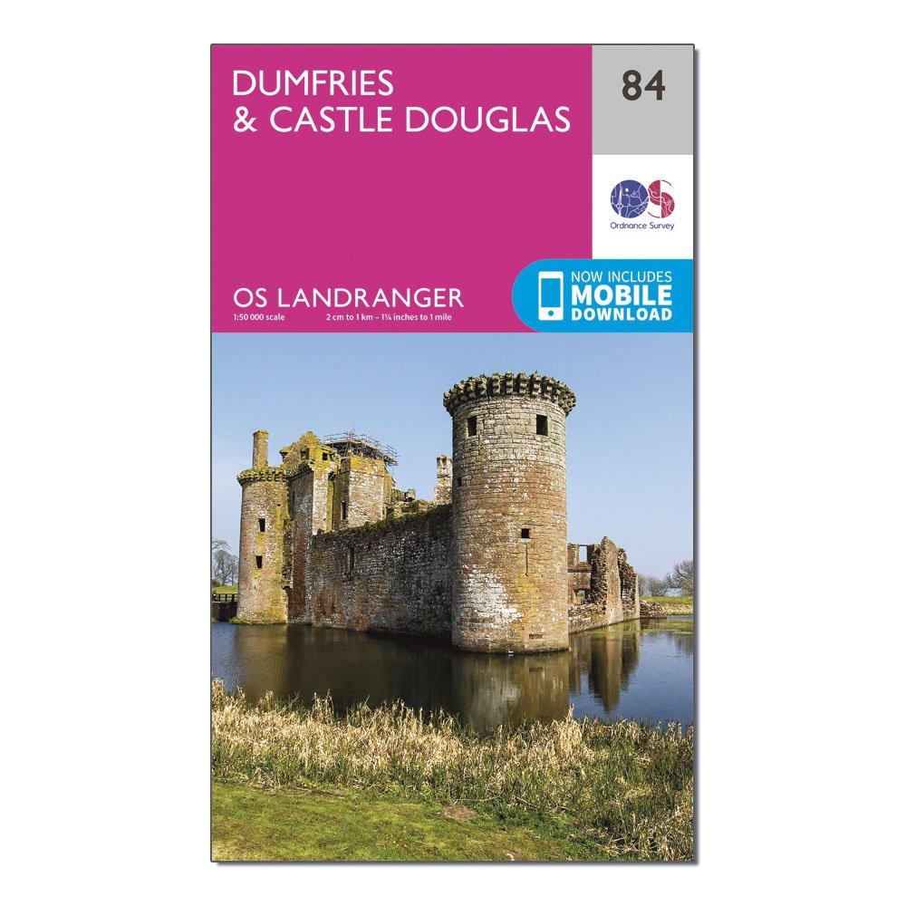 Ordnance Survey Landranger 84 Dumfries & Castle Douglas Map With ...