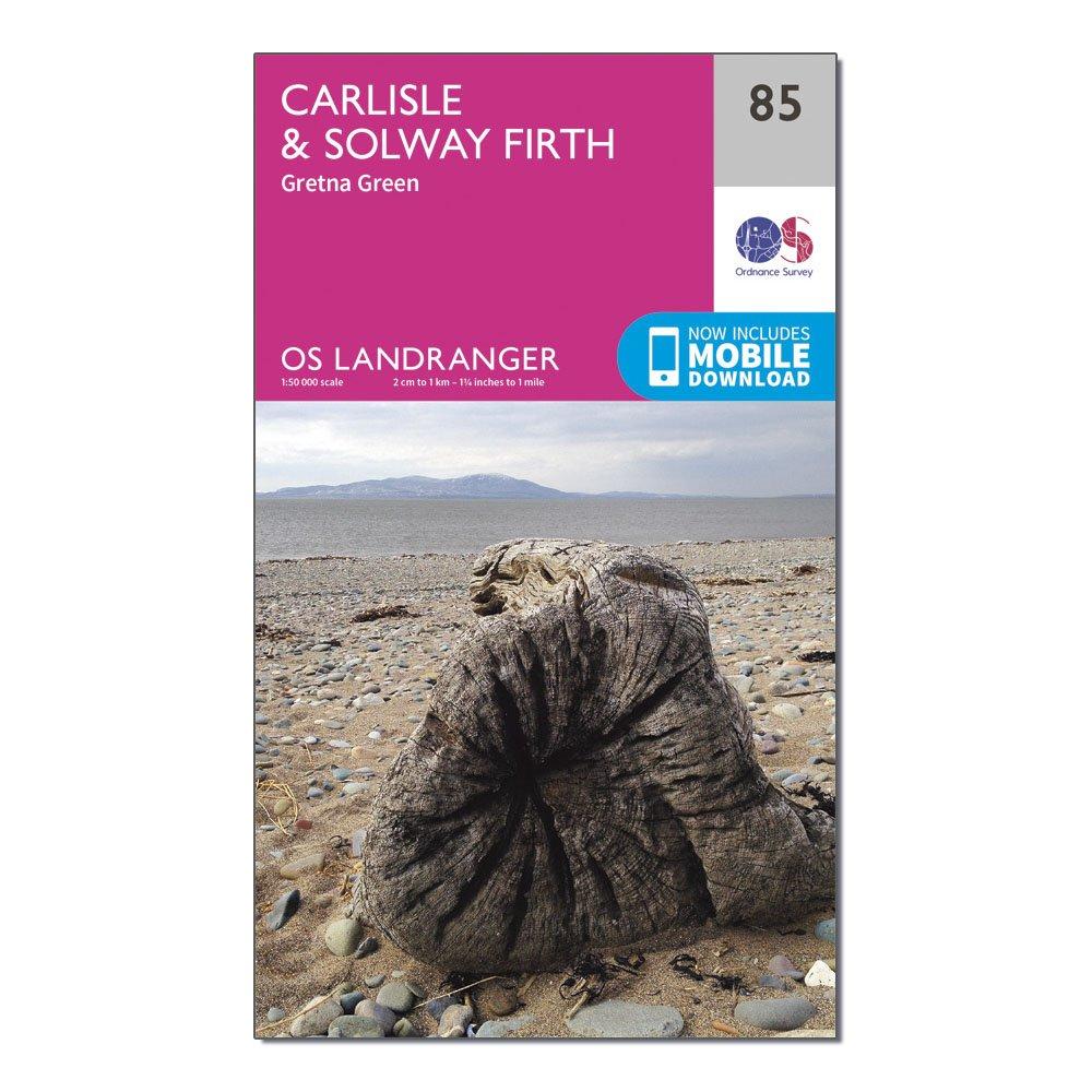 Ordnance Survey Landranger 85 Carlisle & Solway Firth, Gretna Green Map ...