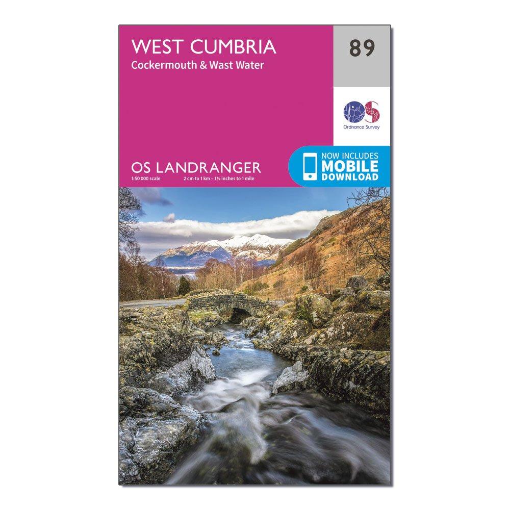 Ordnance Survey Landranger 89 West Cumbria, Cockermouth & Wast Water ...