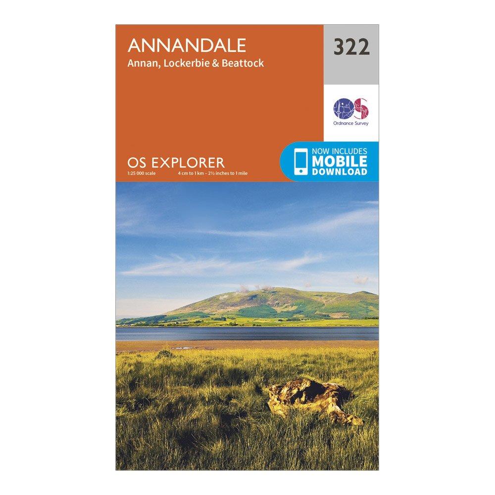 Ordnance Survey Explorer 322 Annandale Map With Digital Version – Millets