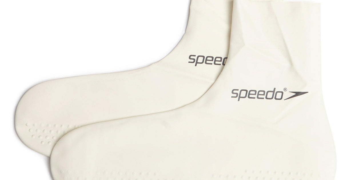 White Speedo Latex Socks – Millets