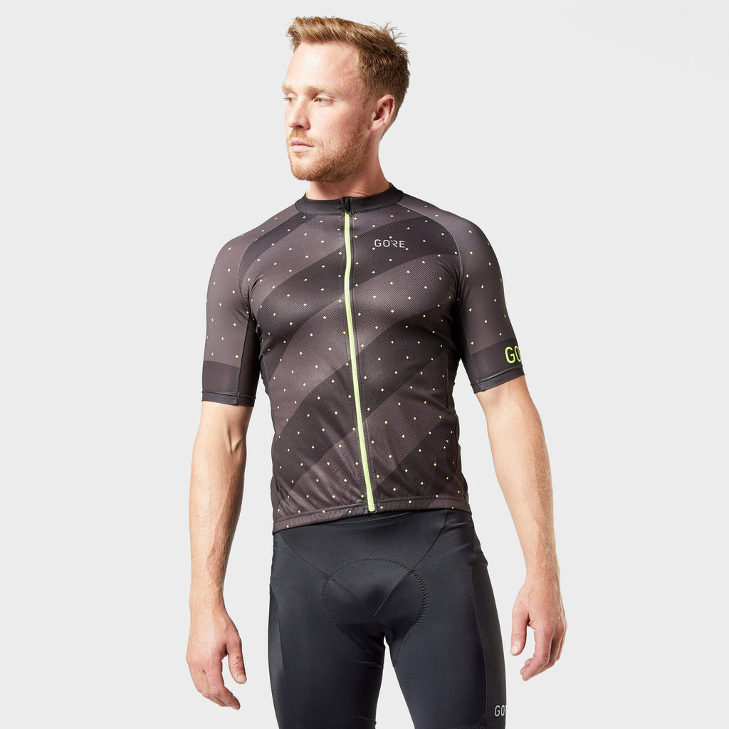 Black Gore Men's C3 Cycling Jersey – Millets