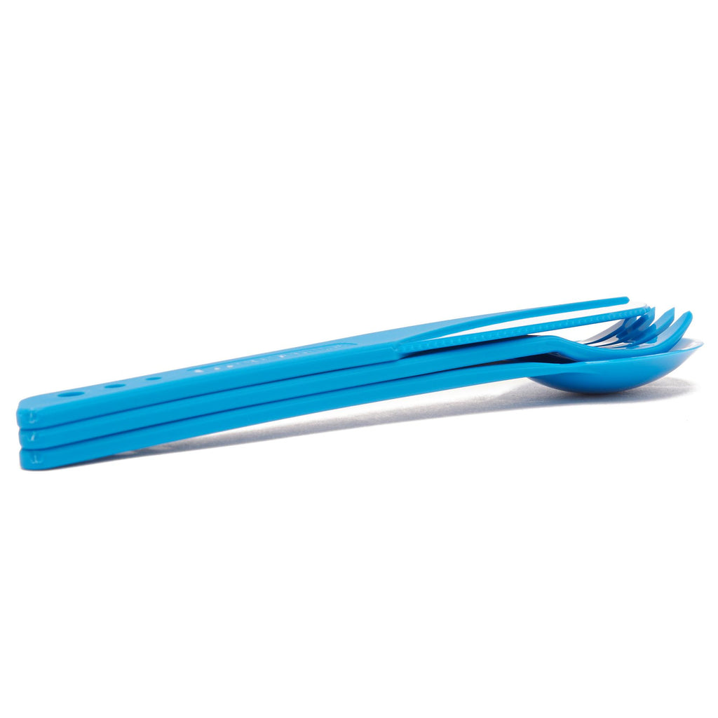 Blue Lifeventure Ellipse Knife, Fork and Spoon Set – Millets