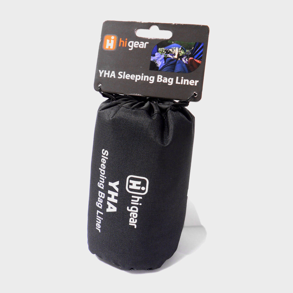 Black Hi-Gear YHA Sleeping Bag Liner – Millets