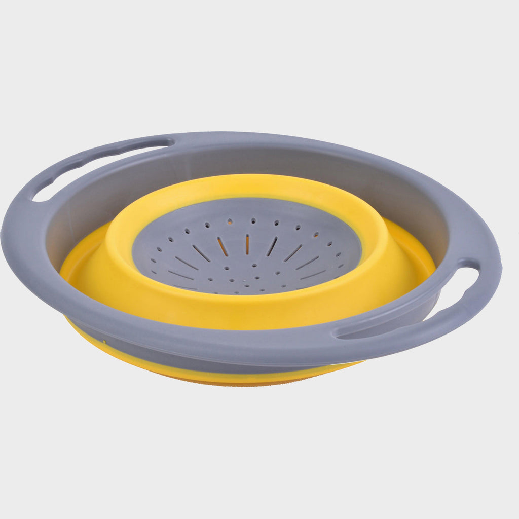 Yellow Hi-Gear Folding Colander – Millets