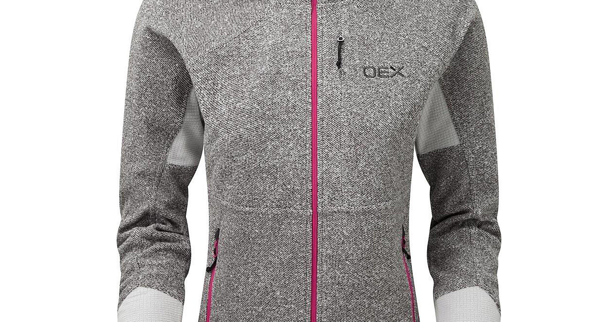 Grey Oex Women's Igneous Stretch 250 Fleece Jacket – Millets
