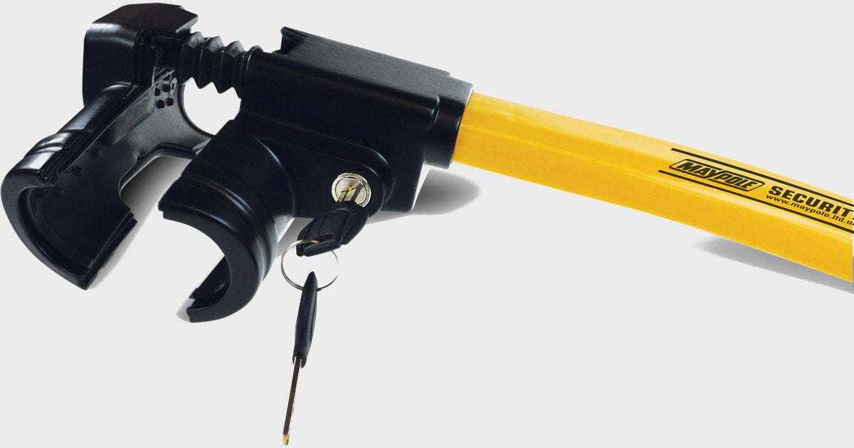 Yellow Maypole Steering Wheel Lock Overdash – Millets