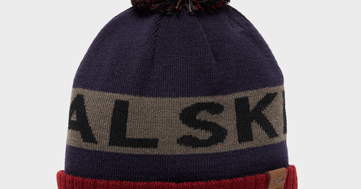 Red Sealskinz Waterproof Knitted Bobble Hat – Millets