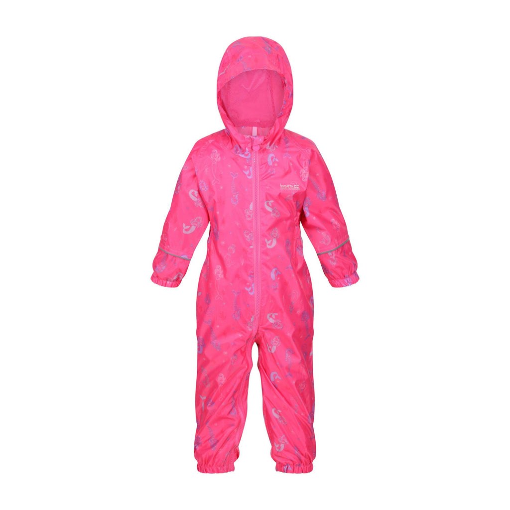 Pink Regatta Kids' Pobble Waterproof Puddle Suit – Millets