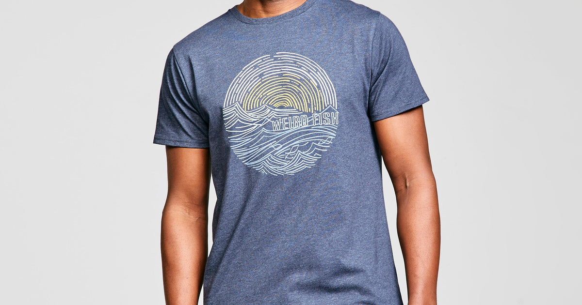 Navy Weird Fish Men's Ocean Tee – Millets