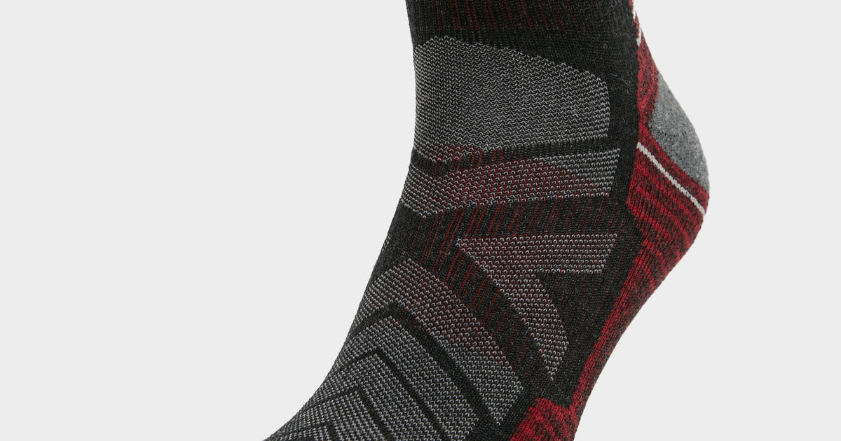 Red Smartwool Hike Light Cushion Crew Socks – Millets