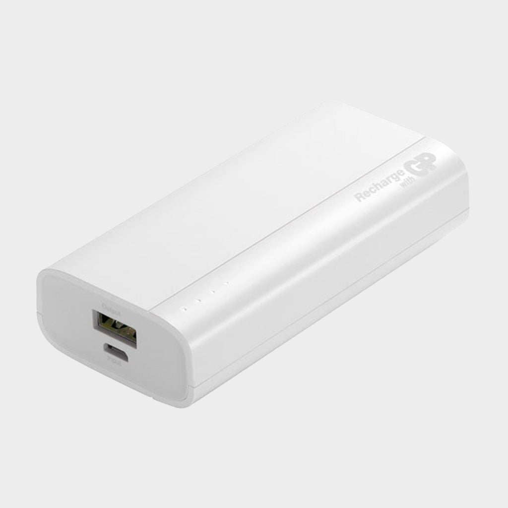 White Gp Batteries 5000mAh Portable Powerbank – Millets