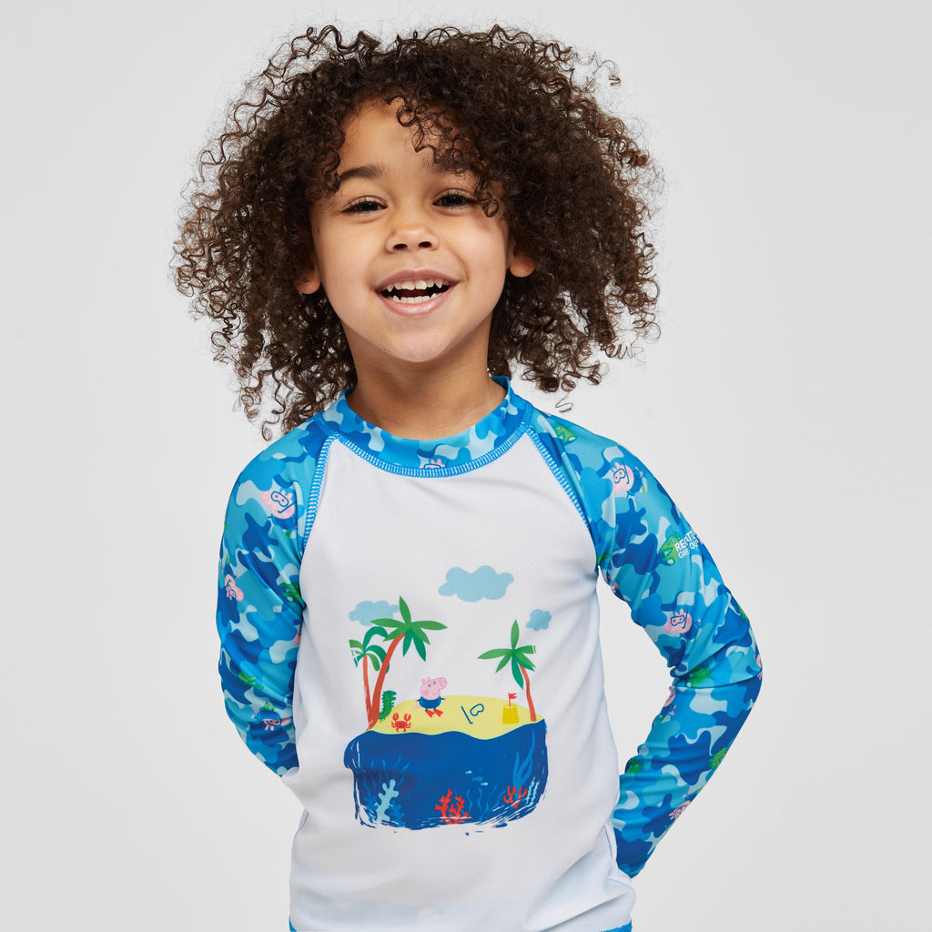 Blue Regatta Kids’ Peppa Pig Rash Suit – Millets
