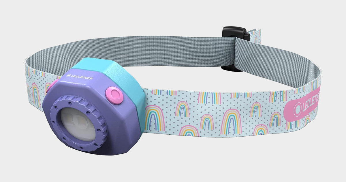 Pink Ledlenser Kid’s LED4R Rechargeable Head Torch – Millets