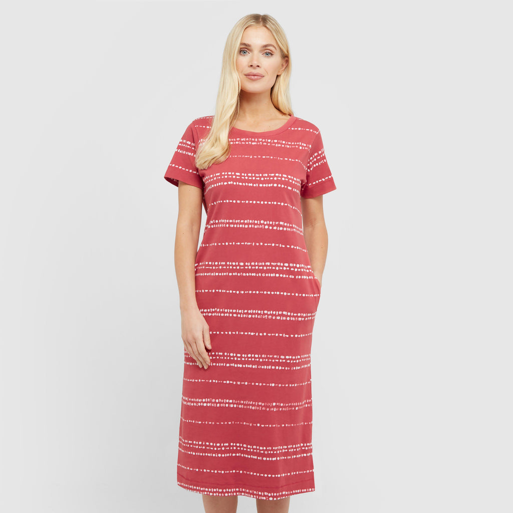 Red One Earth Women’s Hayle Midi Dress – Millets
