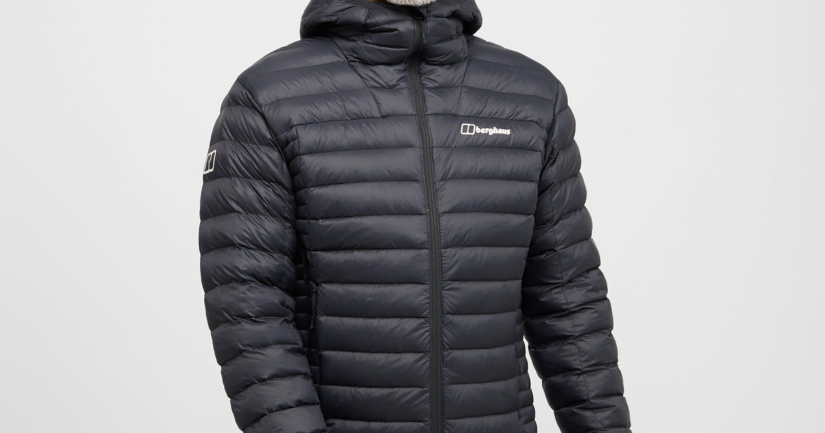 Black Berghaus Men’s Ridge-Nomad Hybrid Insulated Jacket – Millets