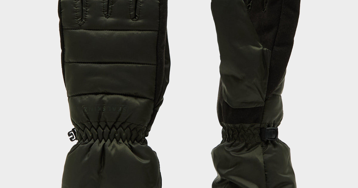 Khaki Sealskinz Tivetshall Waterproof Lightweight Insulated Gauntlet ...
