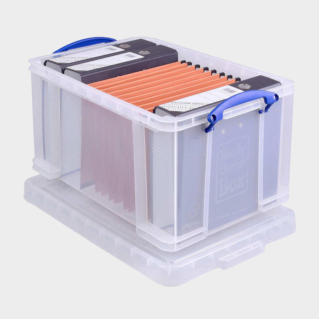 Clear Really Useful Storage Box 48L – Millets