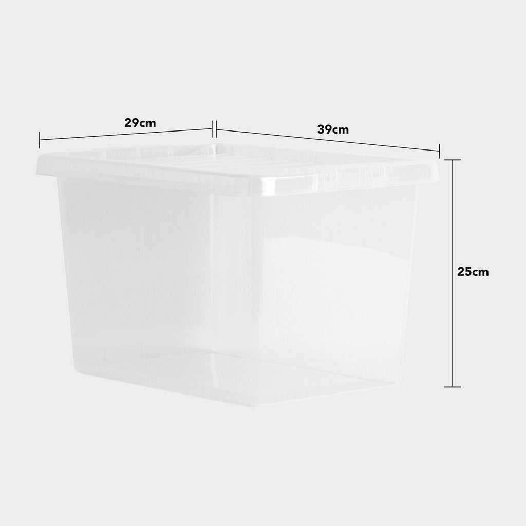 Clear Wham 20L Crystal Storage Box – Millets