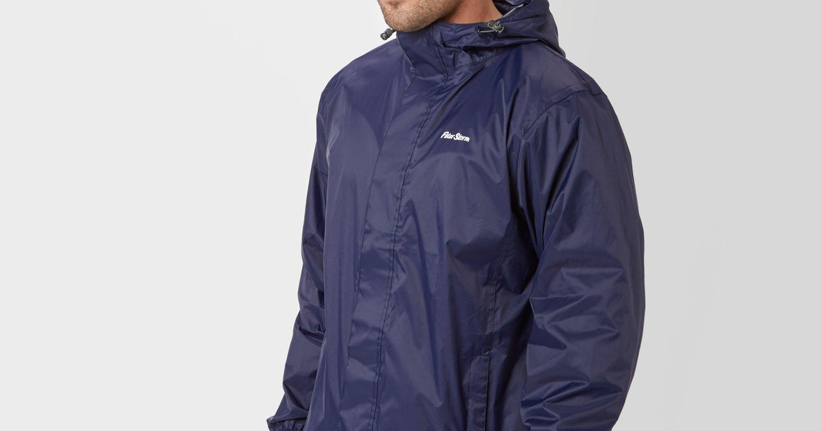Navy Peter Storm Men’s Packable Jacket – Millets