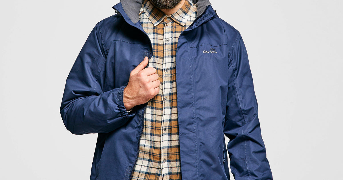 Blue Peter Storm Men's Downpour Waterproof Jacket – Millets