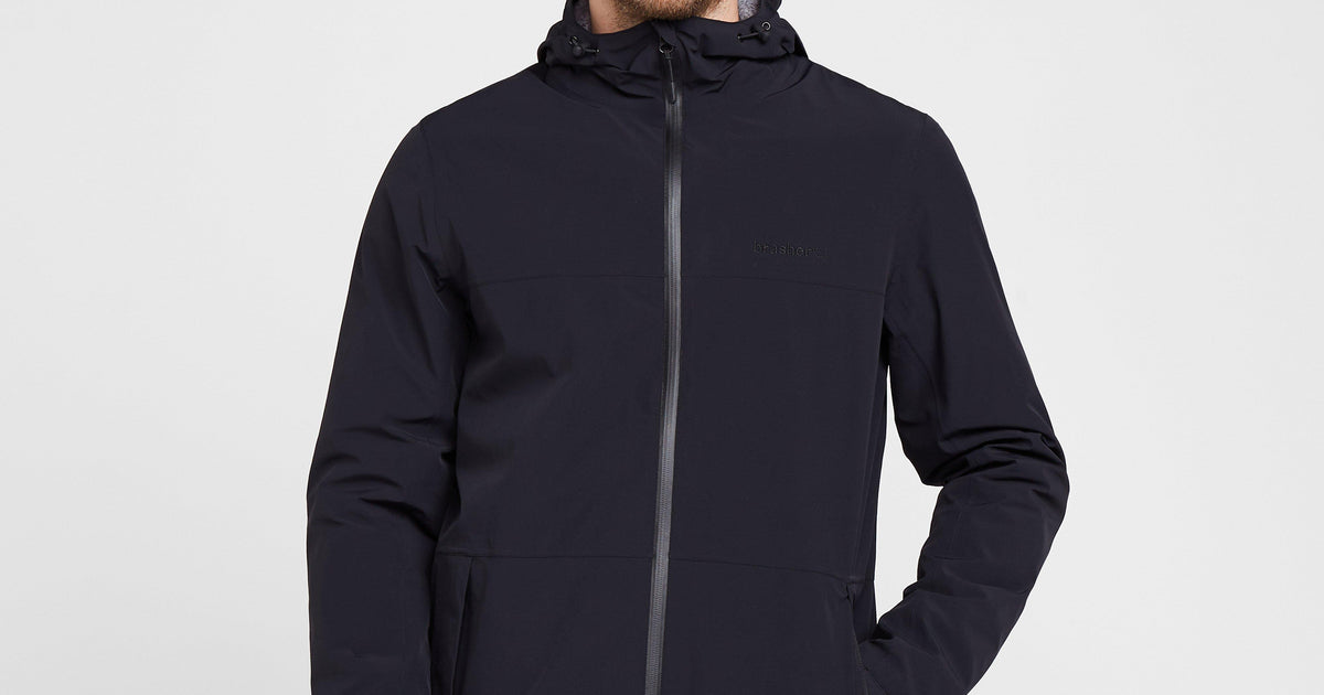 Black Brasher Men’s Coledale Long Waterproof Jacket – Millets