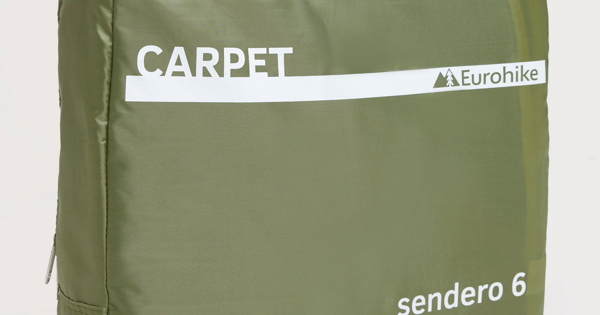 Grey Eurohike Sendero 6 Tent Carpet – Millets