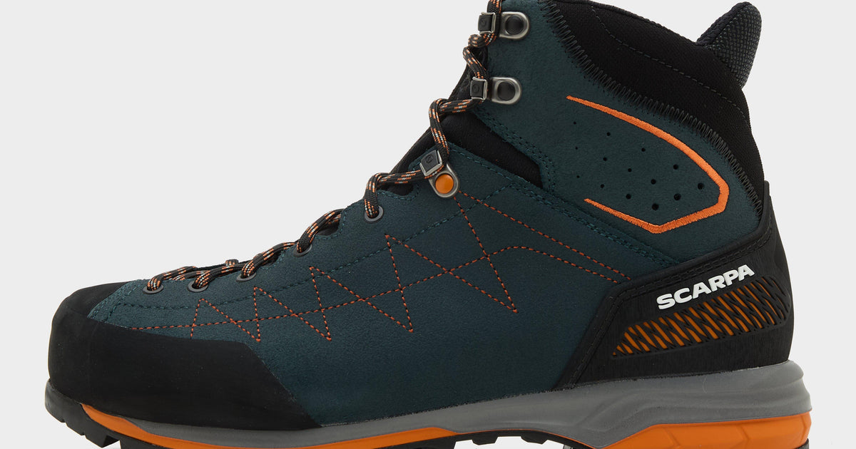 Orange Scarpa Men's Zodiac Trek GORE-TEX® Walking Boot – Millets